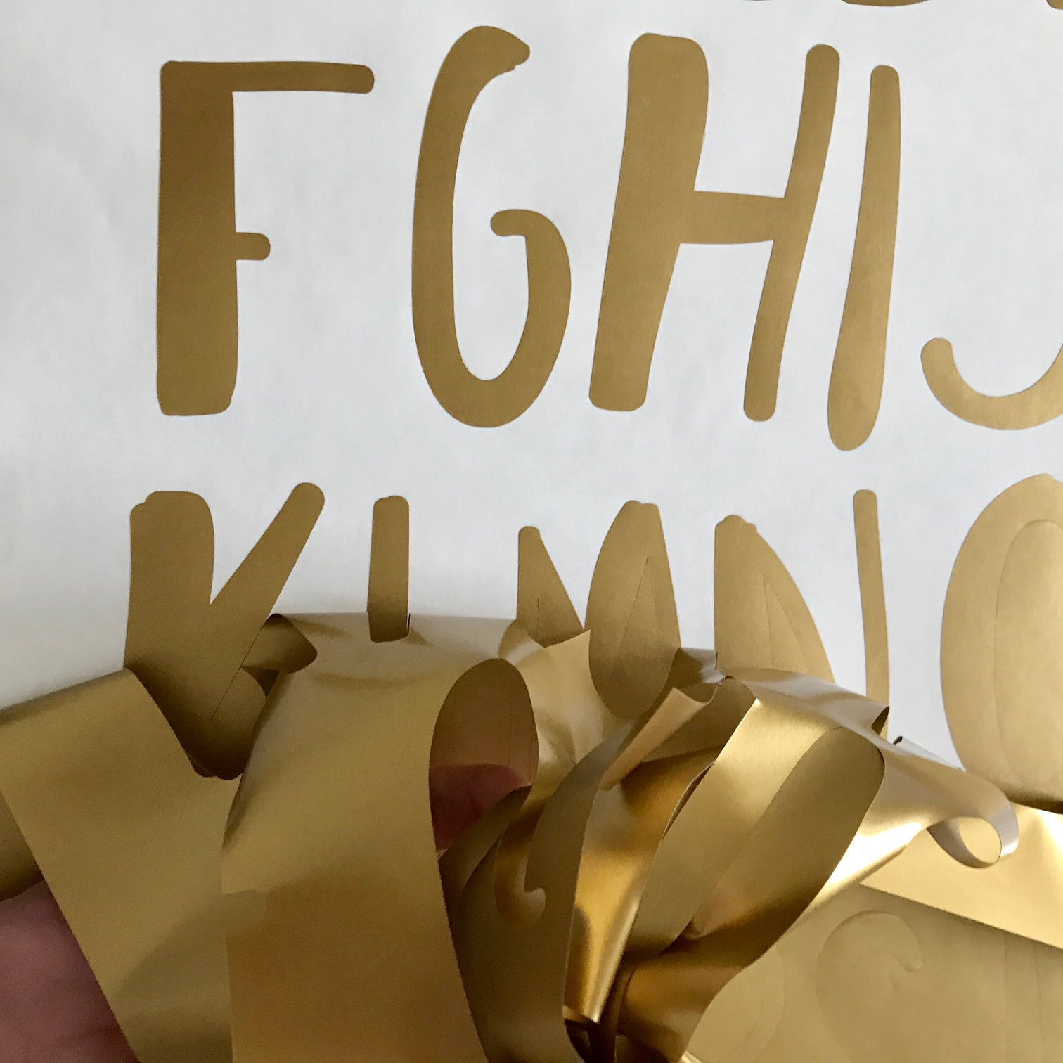 Alphabet Wall Decals Alphabet Wall Art Vinyl Wall Stickers | Etsy