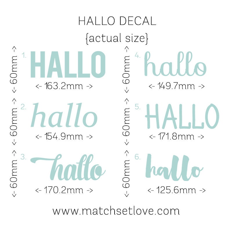 Door Decal Hallo Vinyl Sticker Front Door Welcome Sign - Etsy