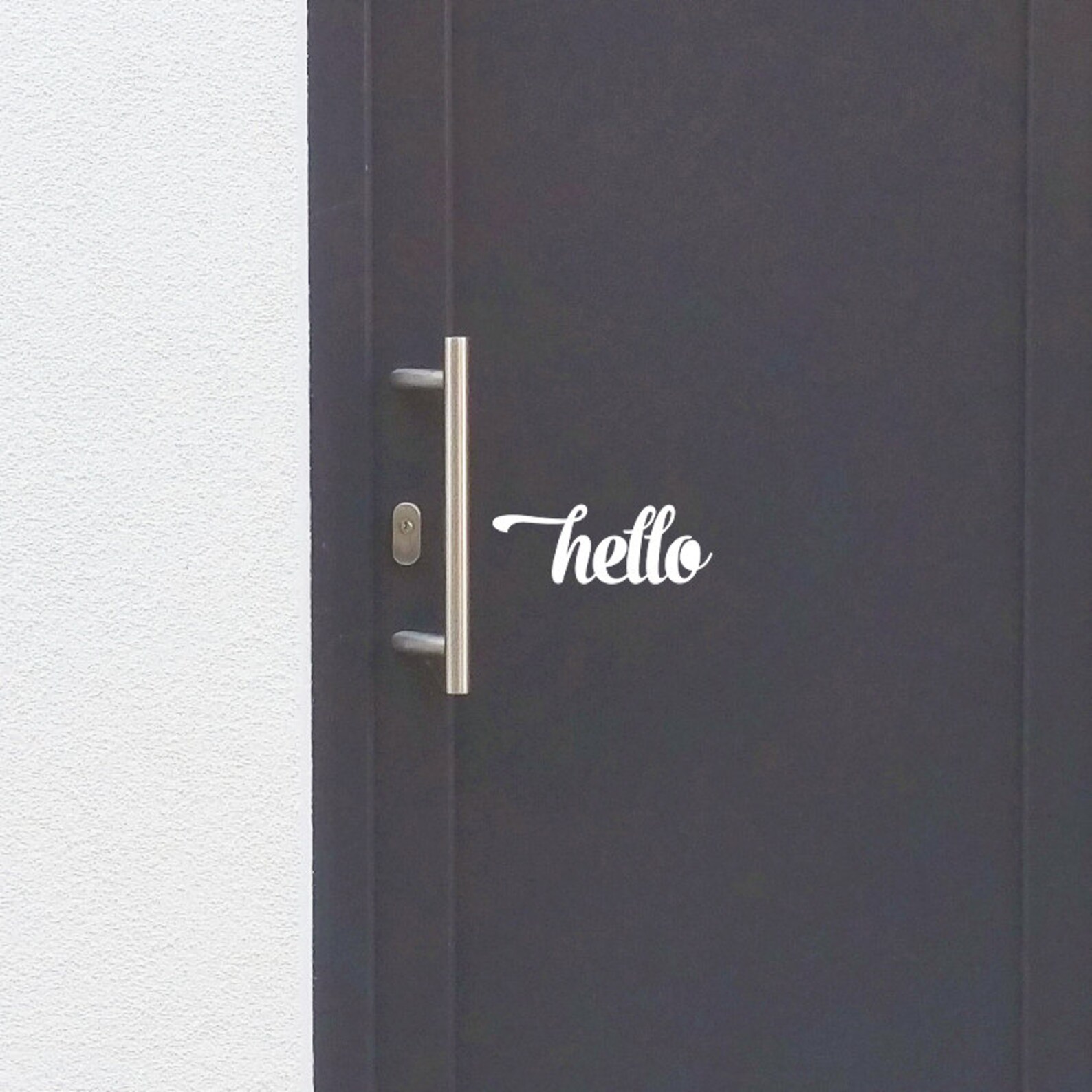 Vinyl Door Decals Hello Sticker Front Door Decal Home - Etsy