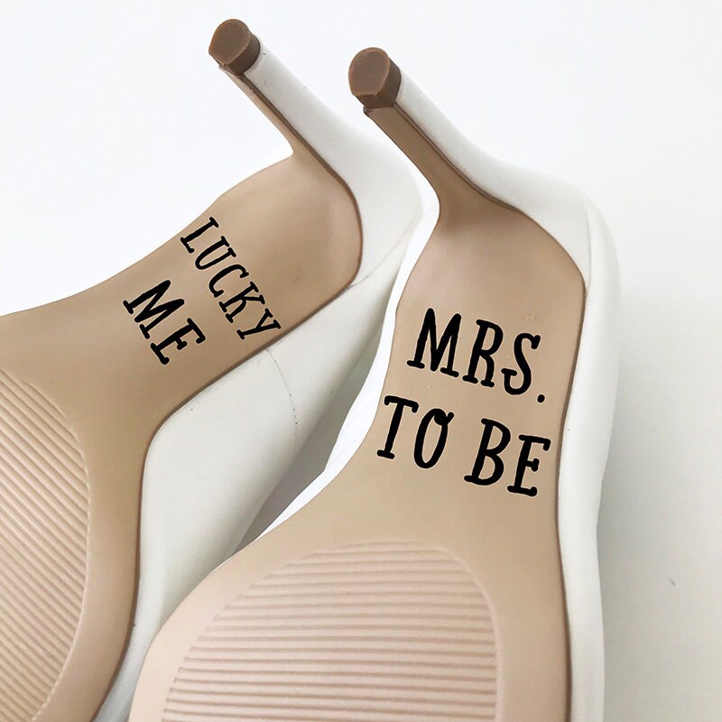 Wedding Shoe Decals - Etsy