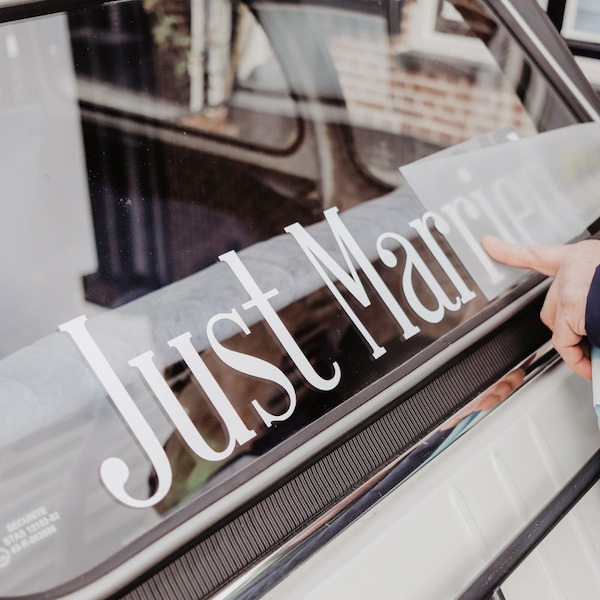 Buy Wedding Car Sticker Online In India - Etsy India