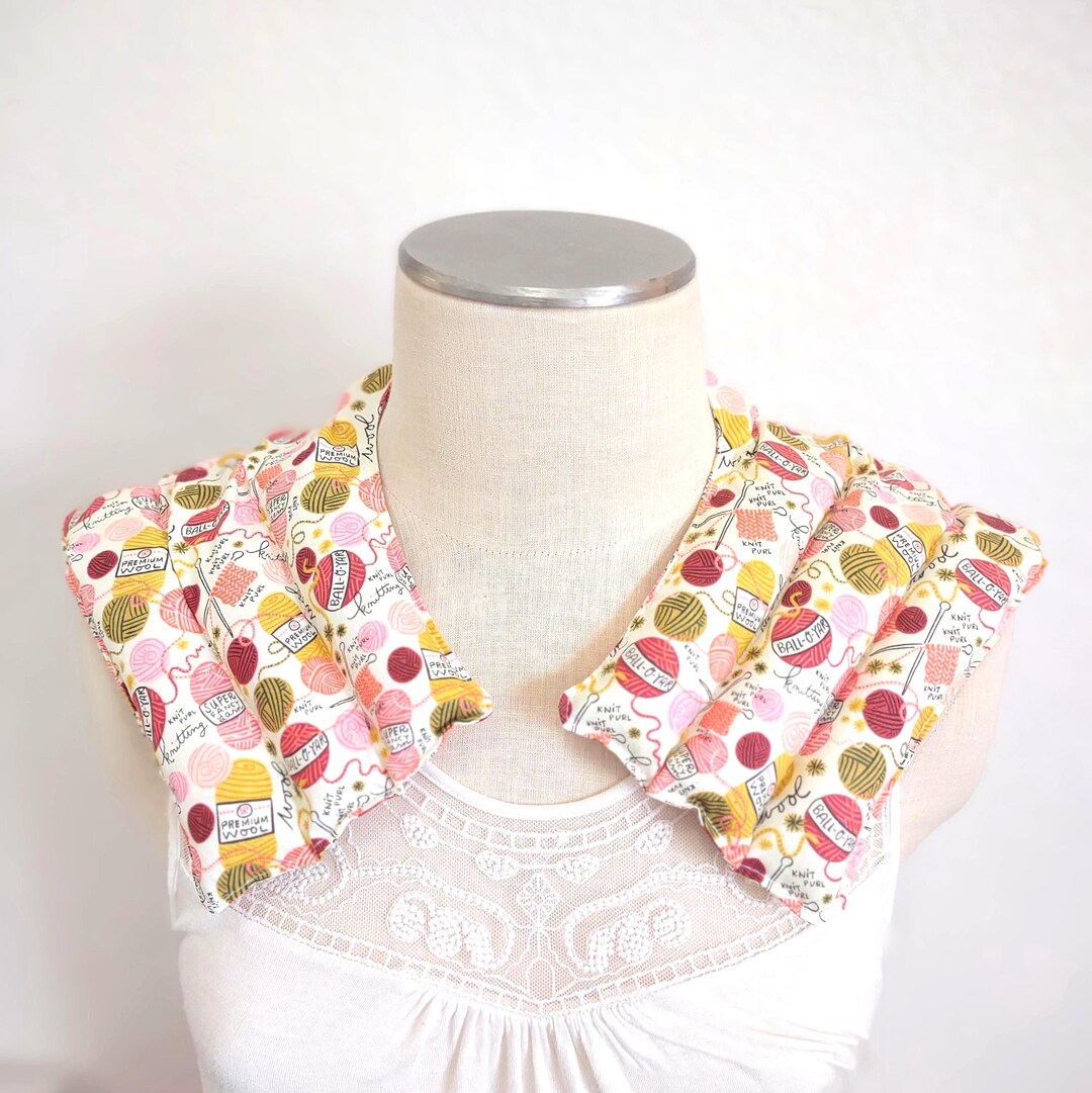 Rice Neck and Shoulder Wrap: Moist Heat, Relieves Stress and Tension - Etsy