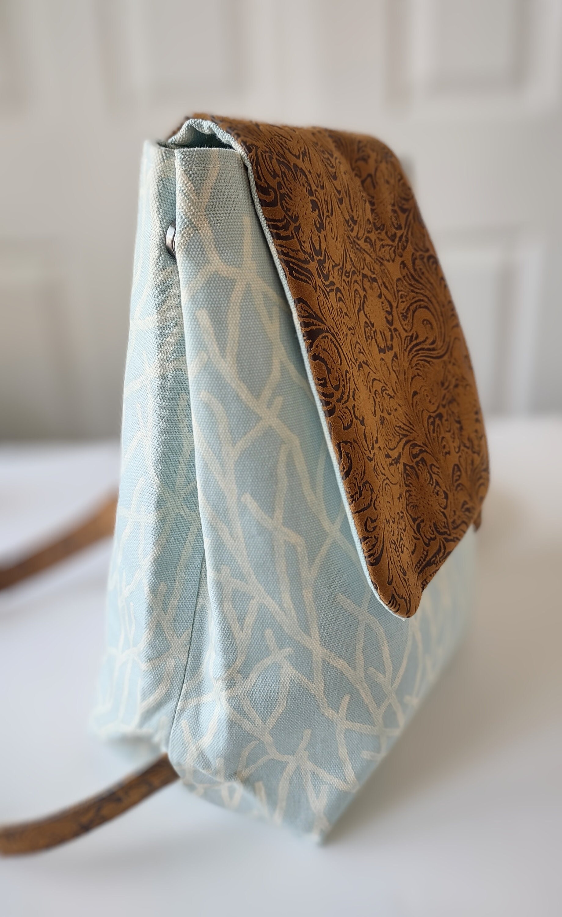 Handmade Fabric Backpack: Lightweight Travel Daypack - Etsy