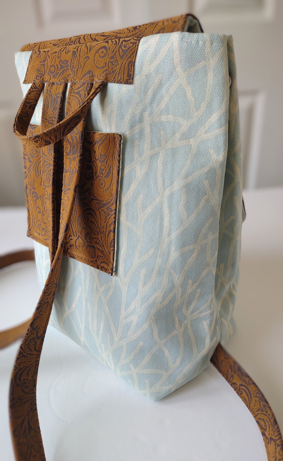 Handmade Fabric Backpack: Lightweight Travel Daypack - Etsy