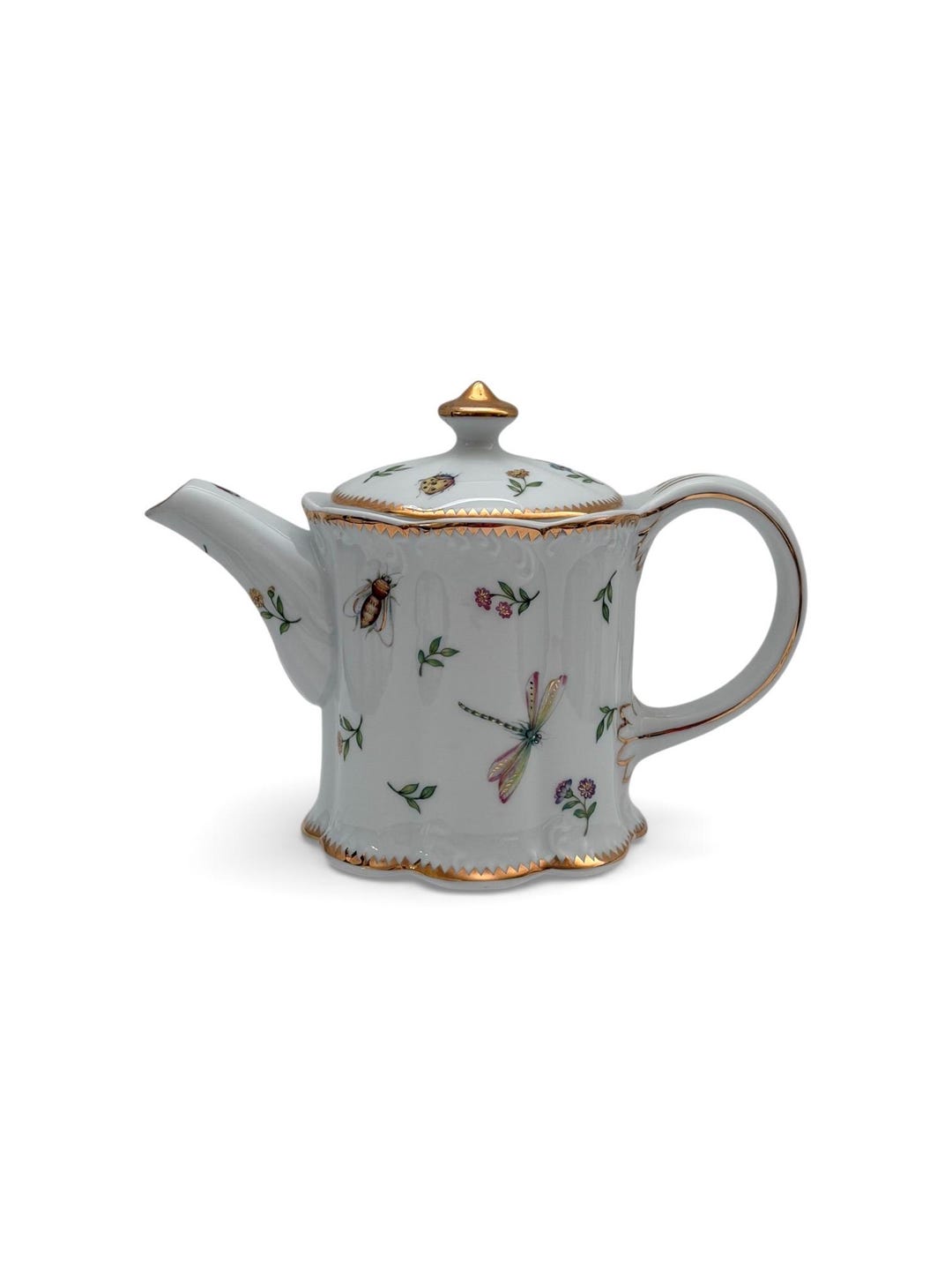 I. Godinger & Co. Primavera Butterfly Porcelain Teapot - Etsy