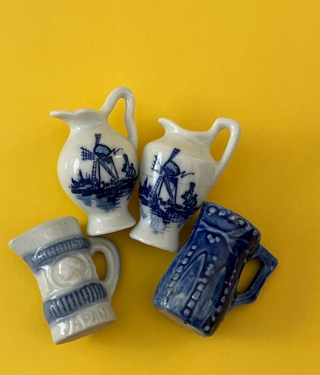 Vintage Set of 4 Japan Miniature Pitchers Jugs Doll House - Etsy