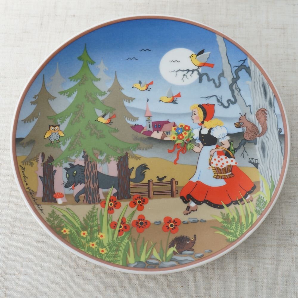 Vintage BARBARA FURSTENHOFER Rotkappchen Little Red Riding Hood ...