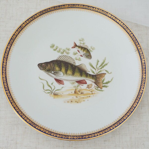 Limoges Fish Plates - Etsy