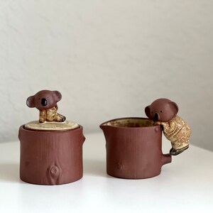Vintage Gempo Pottery Koala Ceramic Mug Teapot Pitcher Sugar Bowl ...