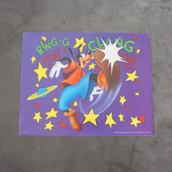 Vintage Goofy Poster - Etsy
