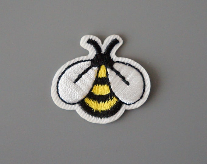 Little Bee Bug Insect Embroidered Iron on Applique Patches DIY - Etsy