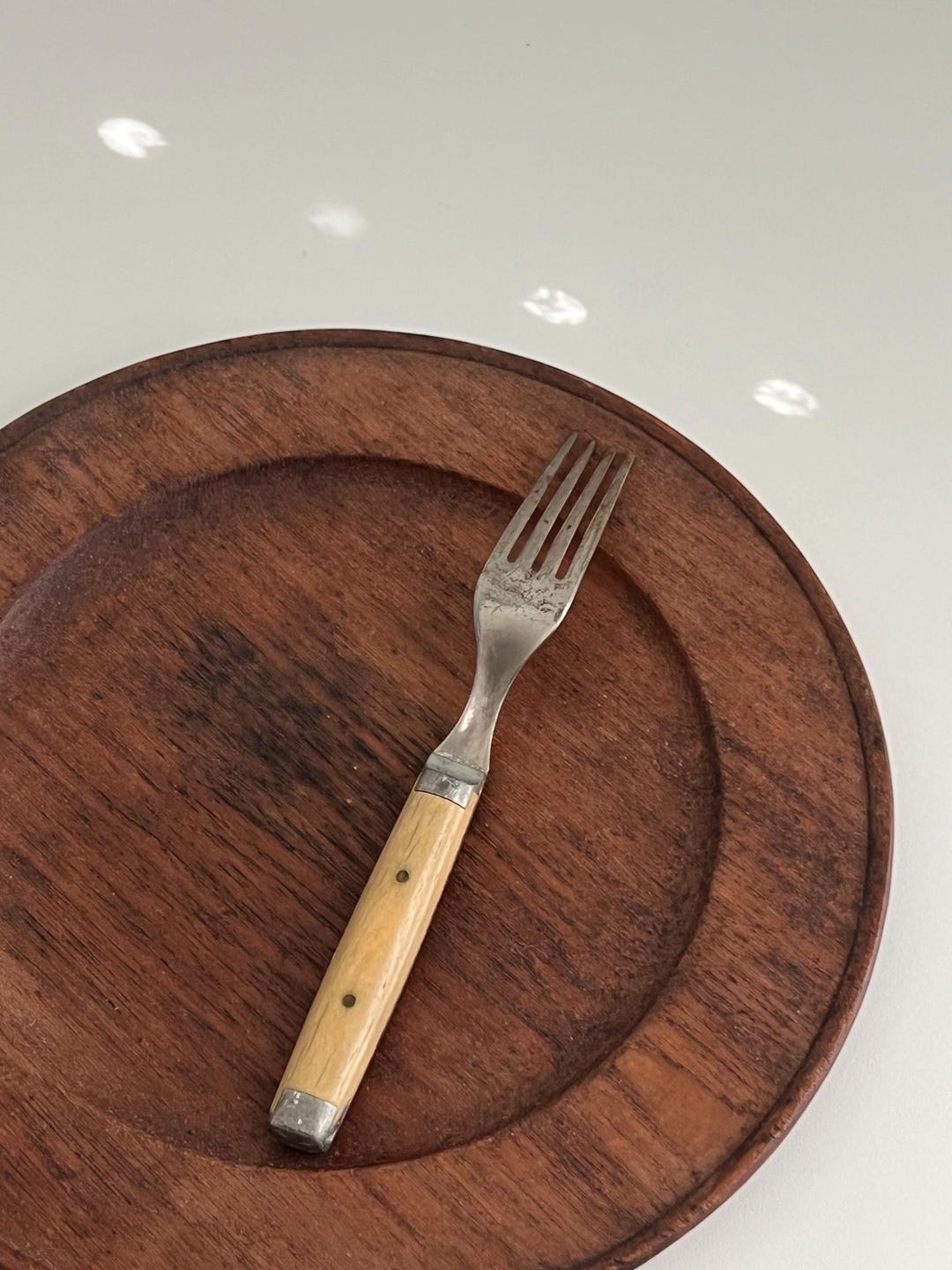 Rustic Antique 1800s Bone Steel Dinner Fork - Etsy