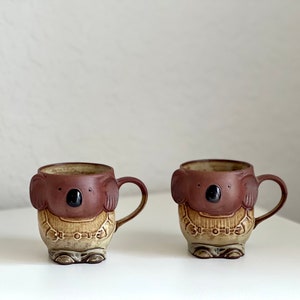 Vintage Gempo Pottery Koala Ceramic Mug Teapot Pitcher Sugar Bowl ...