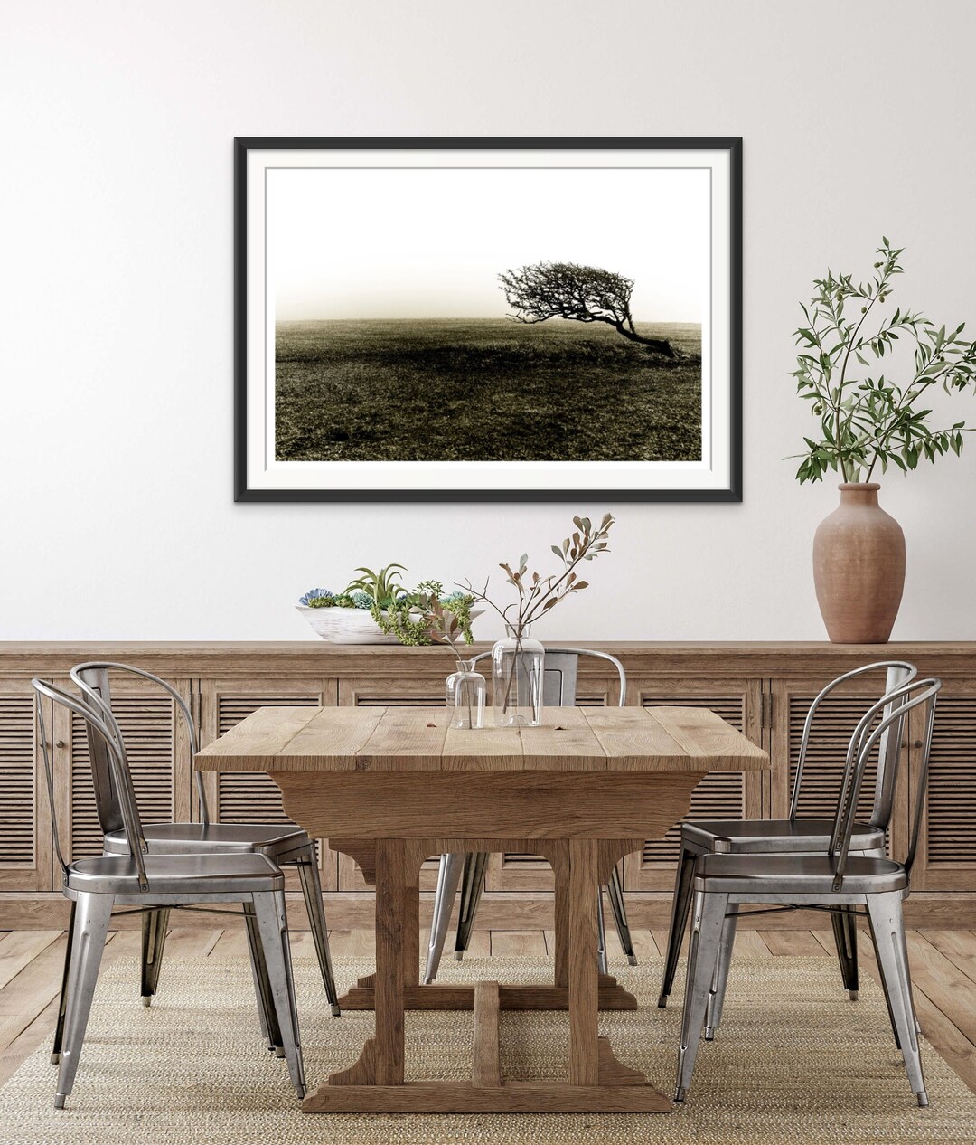 Windswept Tree / Beachy Head Tree / Lone Tree / Fine Art Photo Print ...
