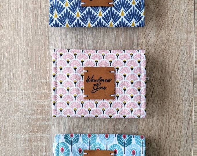 Mini Wallet With Coin Purse Low Profile Pocket Size Art Deco Designs ...