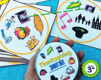 SINGING TIME MATCHING Game Shout Out 31 Cards and Singing - Etsy