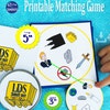 BAPTISM GAME Matching Shout Out 31 Cards, 3: & 5 8 is Great LDS Primary ...