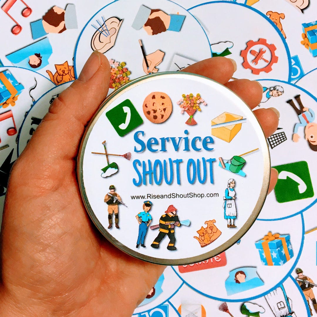 SERVICE KINDNESS Shout Out Game; Spot the Match; Character Education ...