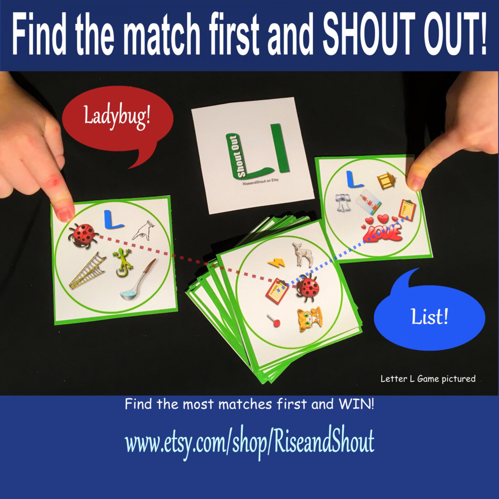 SINGING TIME MATCHING Game Shout Out, 31 Cards and Singing Varieties ...