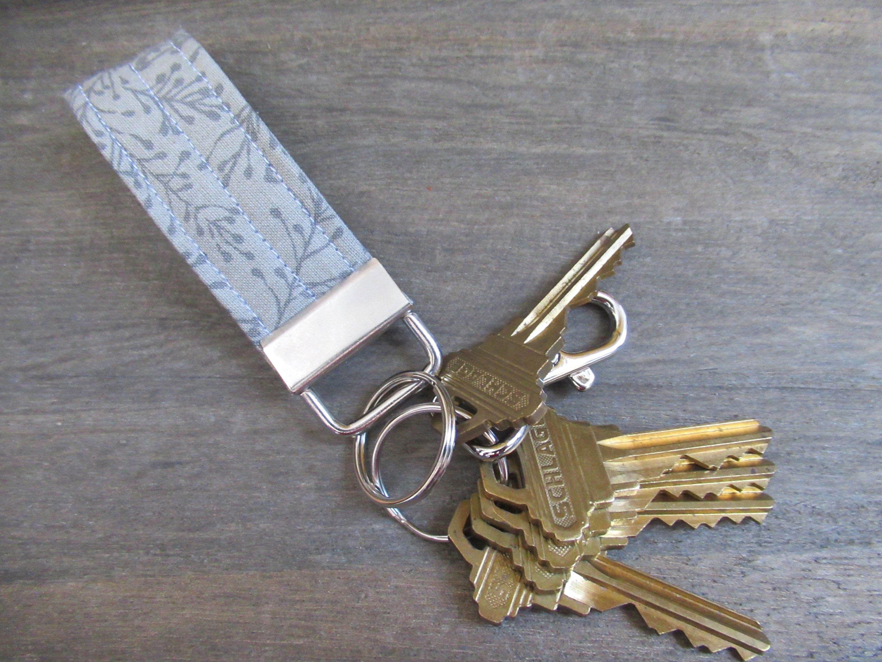 Mini Key Fob, Mini Wristlet, Orange Keychain, Southwest Key Fob, Mini ...