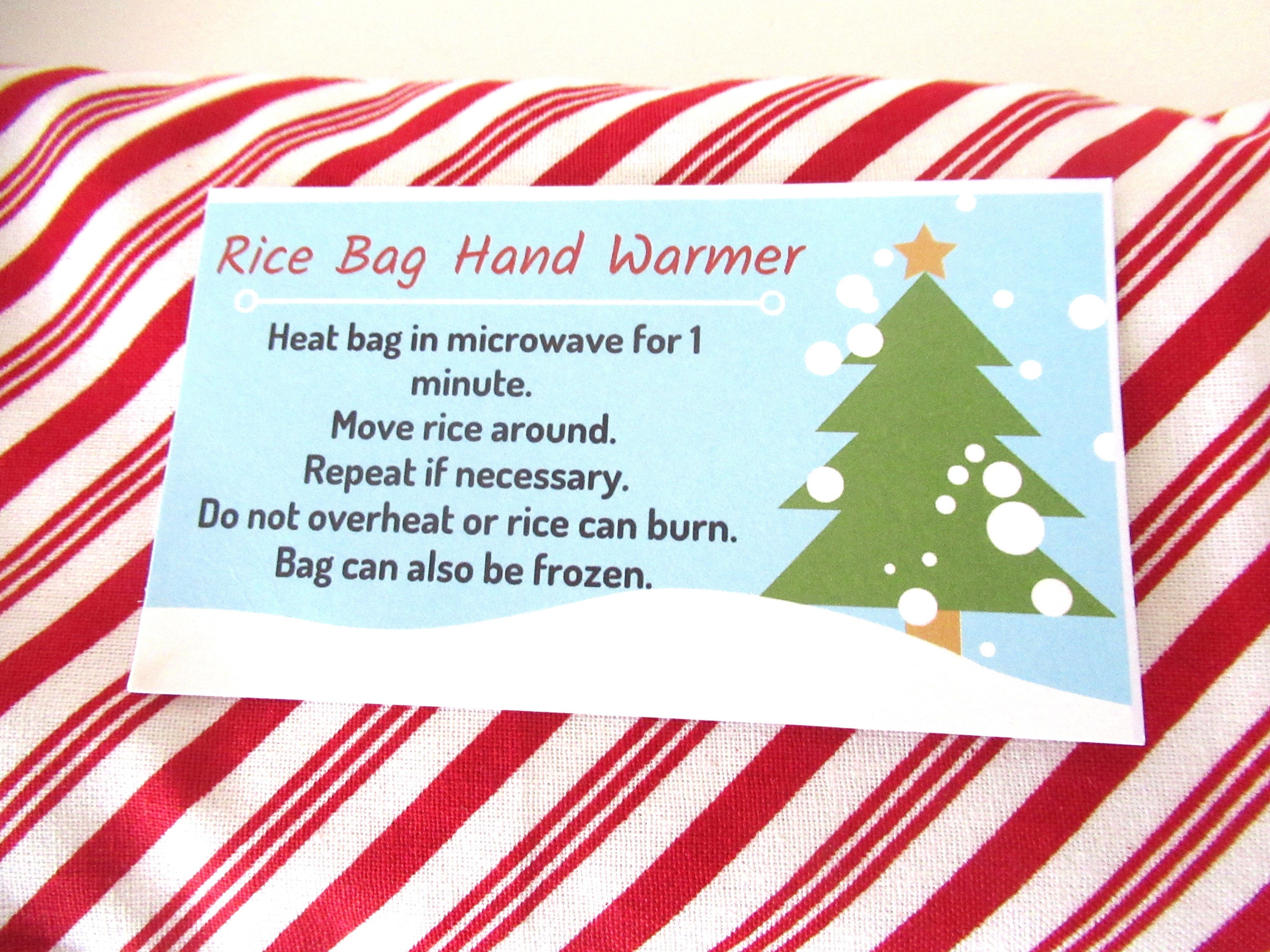 Rice Bag Heating Pad Rice Bag Rice Pack Gift for 5 - Etsy