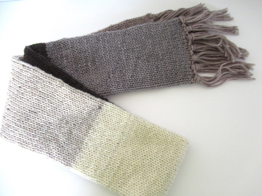 Gray Scarf, Kid's Winter Scarf, Warm Scarf for Boy, Winter Scarf, Child ...