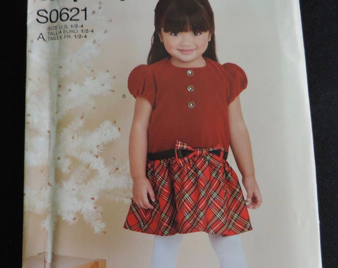 New Look Sewing Pattern 6386, Toddler's Easy Pillowcase Dress Sewing ...
