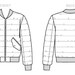 Vogue V9353 Mens Bomber Jacket Sewing Pattern - Size 34-40 or 40-46 Ron ...