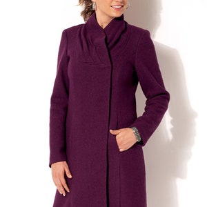 Kwik Sew K4198 Sewing Pattern - Misses' Swan-neck Coats Size (XS-S-M-L ...