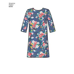 Simplicity 8293 Sewing Pattern - Misses Simple Sheath Dresses - Size 6 ...