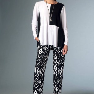 Vogue V9067 Sewing Pattern, Misses Tops and Pants - Size 4-14 / Uncut ...