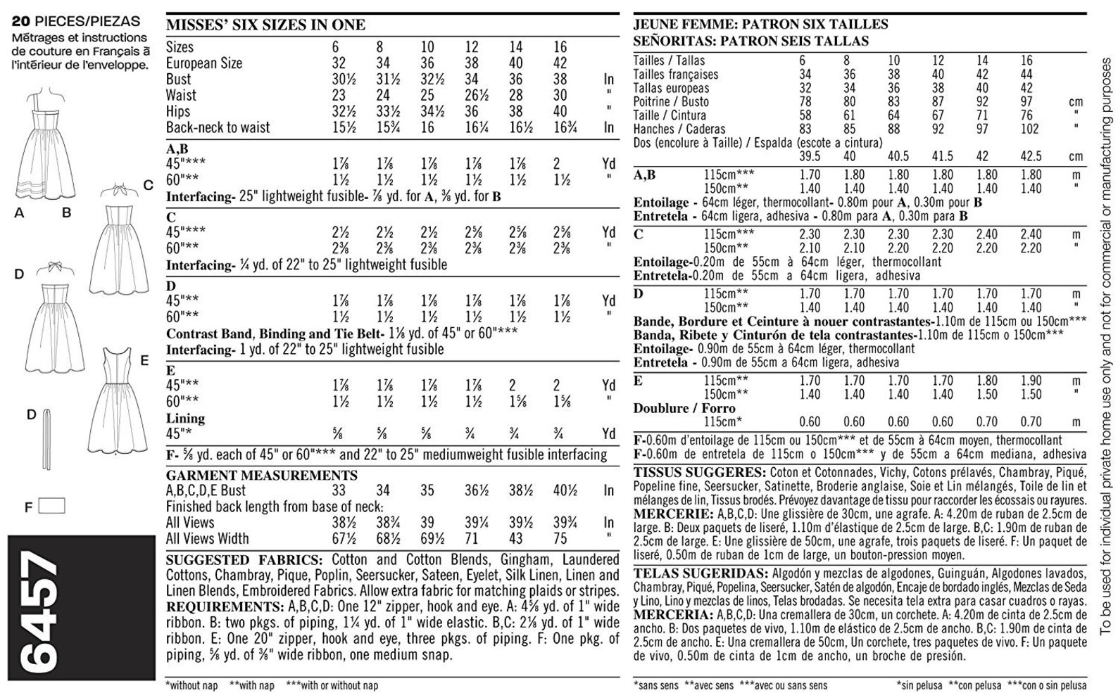 Simplicity New Look 6457 Misses Summer Dresses Misses Halter - Etsy