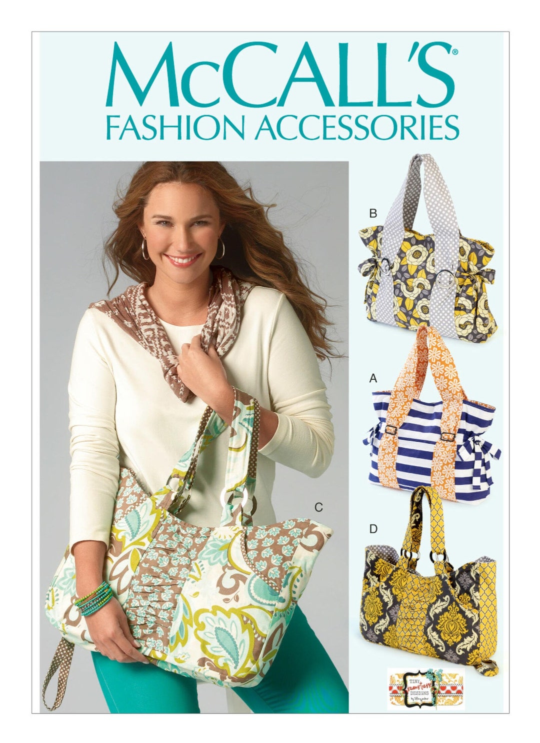 Mccall's Patterns M6905 - Tote Bag Sewing Pattern, One Size Only - Etsy