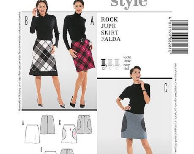 Burda 8281 Size 8-20 Misses Skirts Sewing Pattern / UNCUT - Etsy