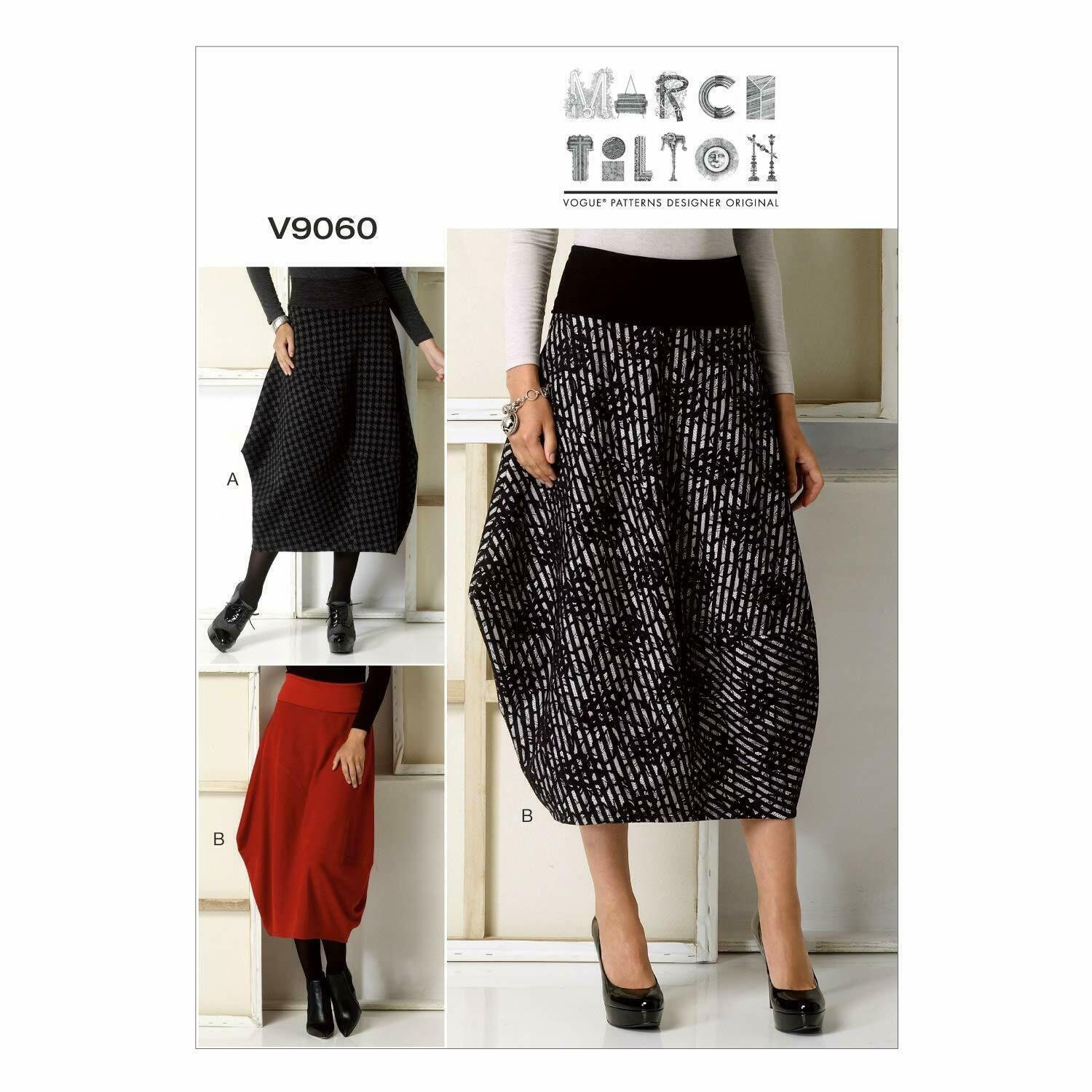 Vogue V9060 Misses Skirts Sewing Pattern Size 4-14 or 16-26 / - Etsy