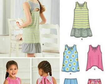 Uncut New Look Sewing Pattern 557 6296 Child's and Girls Shorts and ...