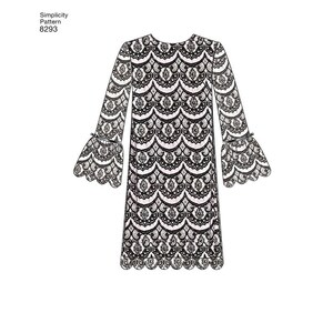 Simplicity 8293 Sewing Pattern - Misses Simple Sheath Dresses - Size 6 ...