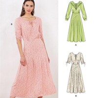 New Look Dress Pattern 6555 - Etsy