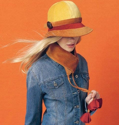 Mccall's M6852 Misses Hats and Scarf Sewing Pattern / | Etsy