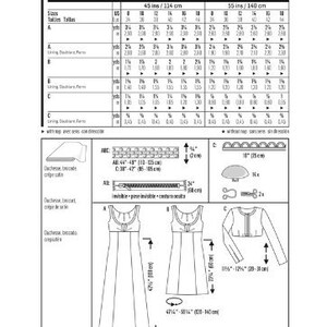 Burda 7112 Size 8-18 Wedding Dress/ Formal Long & Short Bridal Dress ...