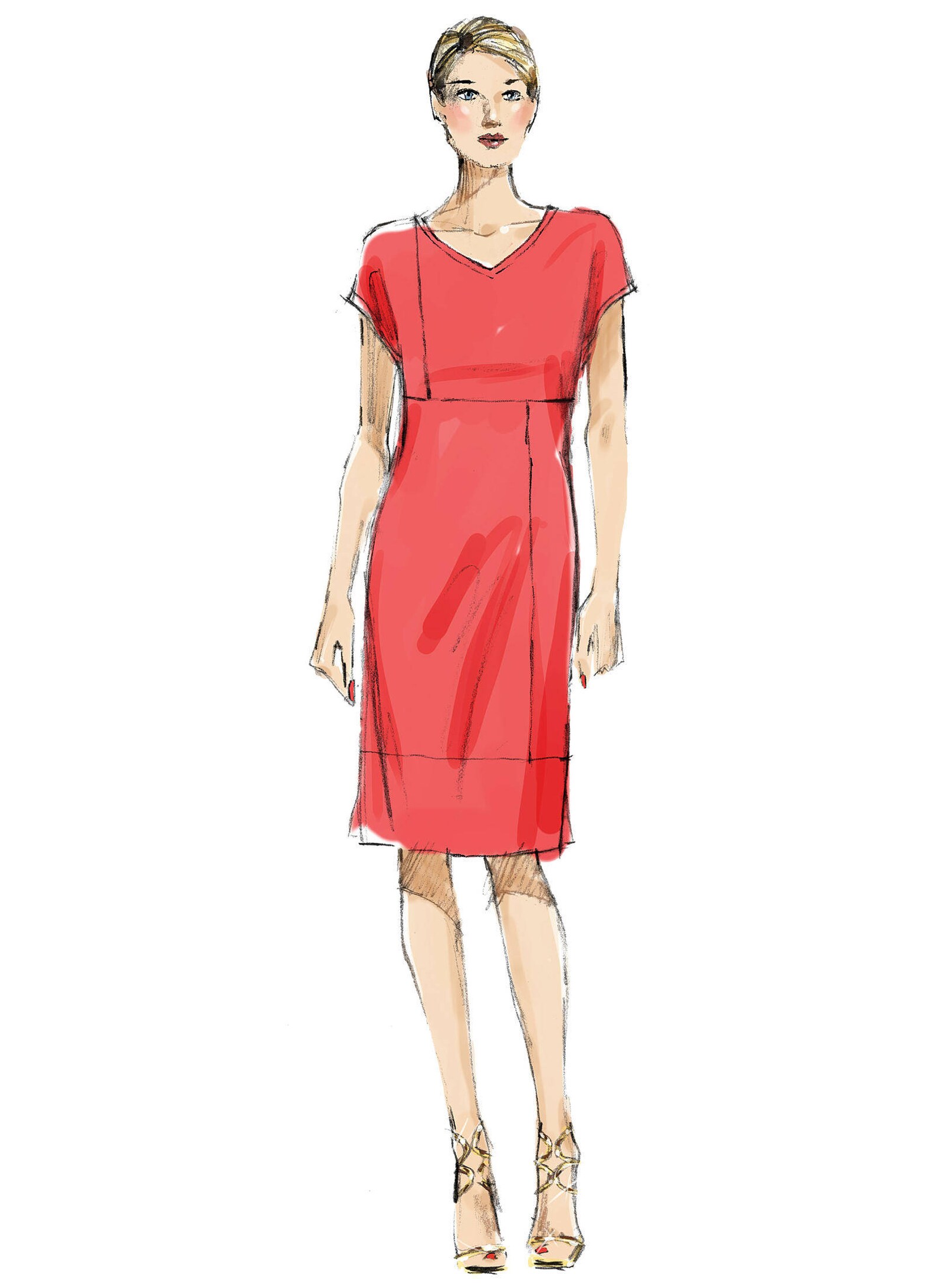 Vogue V1336 Bust Size 32" - 55" Today's Fit by Sandra Betzina Seam ...