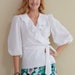 Butterick B6767 Sewing Pattern Misses' Wrap Front Topsmisses Sz 6-14 or ...