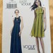 Vogue V8574 - Size 6-12 or 14-20 Misses Slightly Flared Dresses Sewing ...