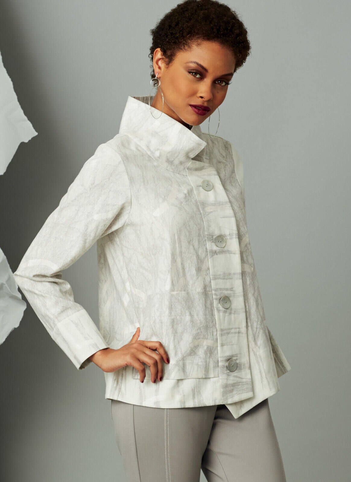 Vogue V9287 Sewing Pattern Marcy Tilton Women Jacket With - Etsy