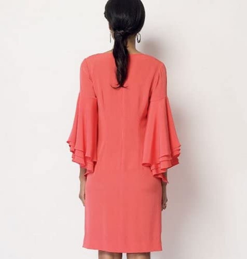 Vogue V8945 Sewing Pattern Misses Dresses With Sleeve - Etsy