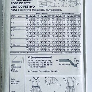 Burda 9761 Sewing Pattern - Girls or Juniors Dress Communion Easter ...