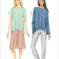 Very Easy Vogue 2064 Vintage Designer Sewing Pattern by Calvin Klein ...