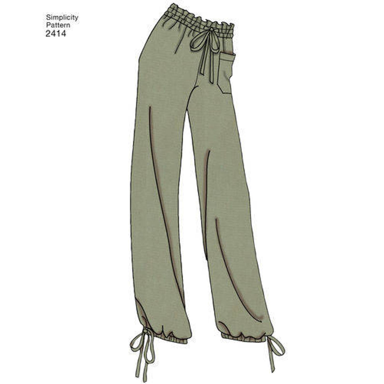 Simplicity 2414 Size 8-16 or Plus Size 16-24 Misses Skirts and Pants ...