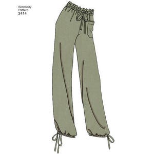 Simplicity 2414 Size 8-16 or Plus Size 16-24 Misses Skirts and Pants ...