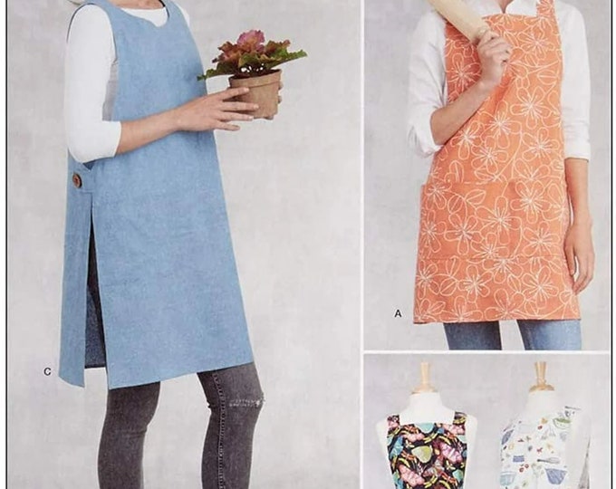 Simplicity 8816 Sewing Pattern Misses Aprons Size Xs-s-m-l-xl/uncut - Etsy